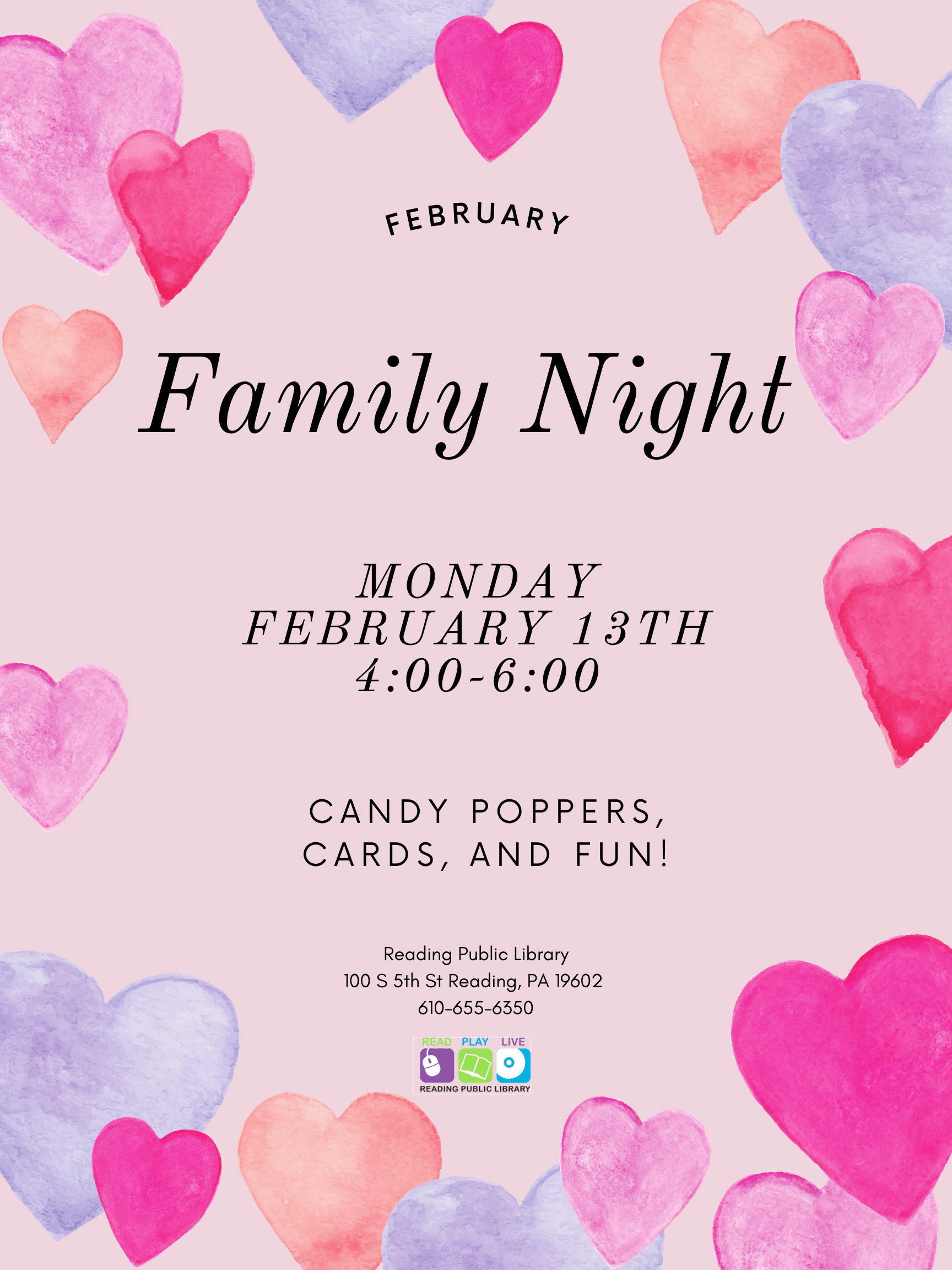 Family Night - Reading Public Library