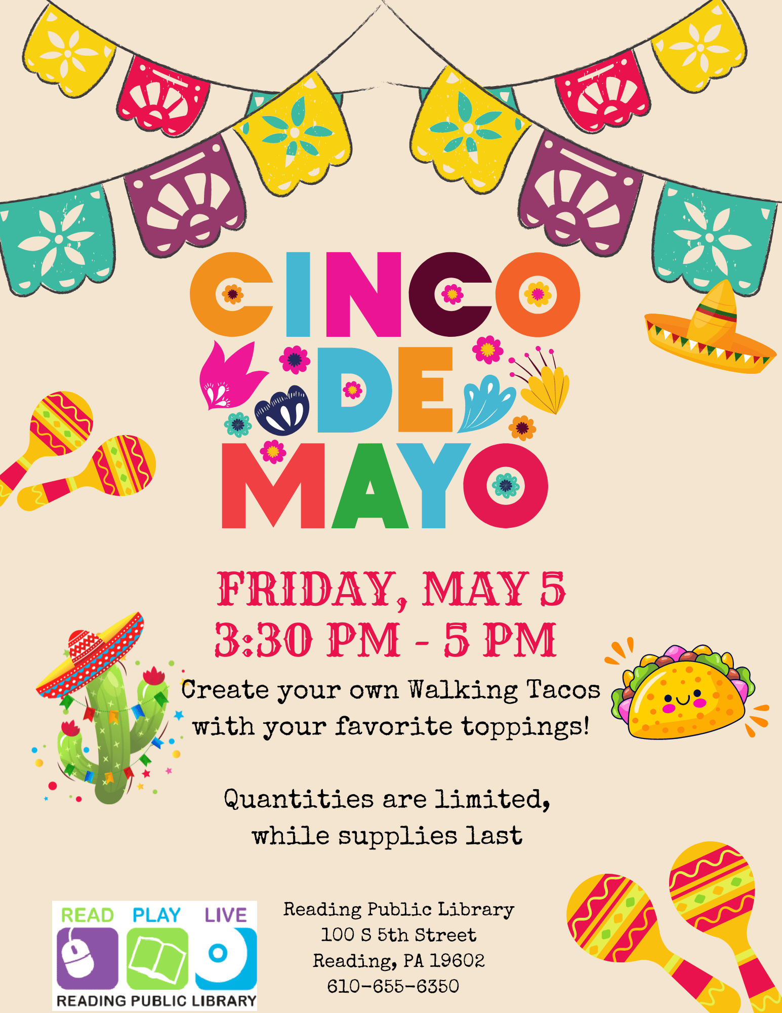 Cinco De Mayo Celebration - Reading Public Library