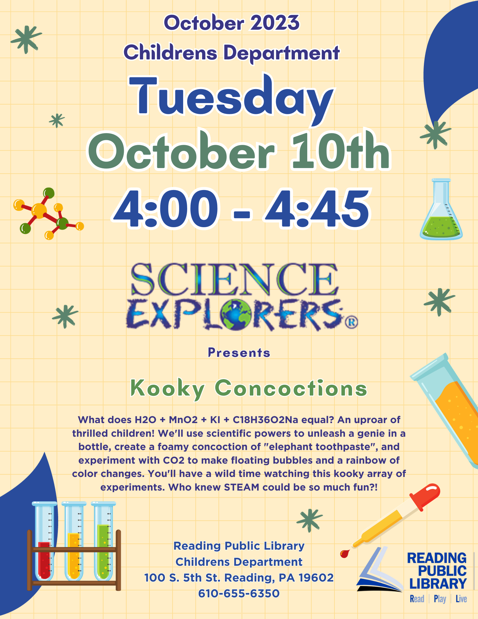 Science Explorers - Reading Public Library