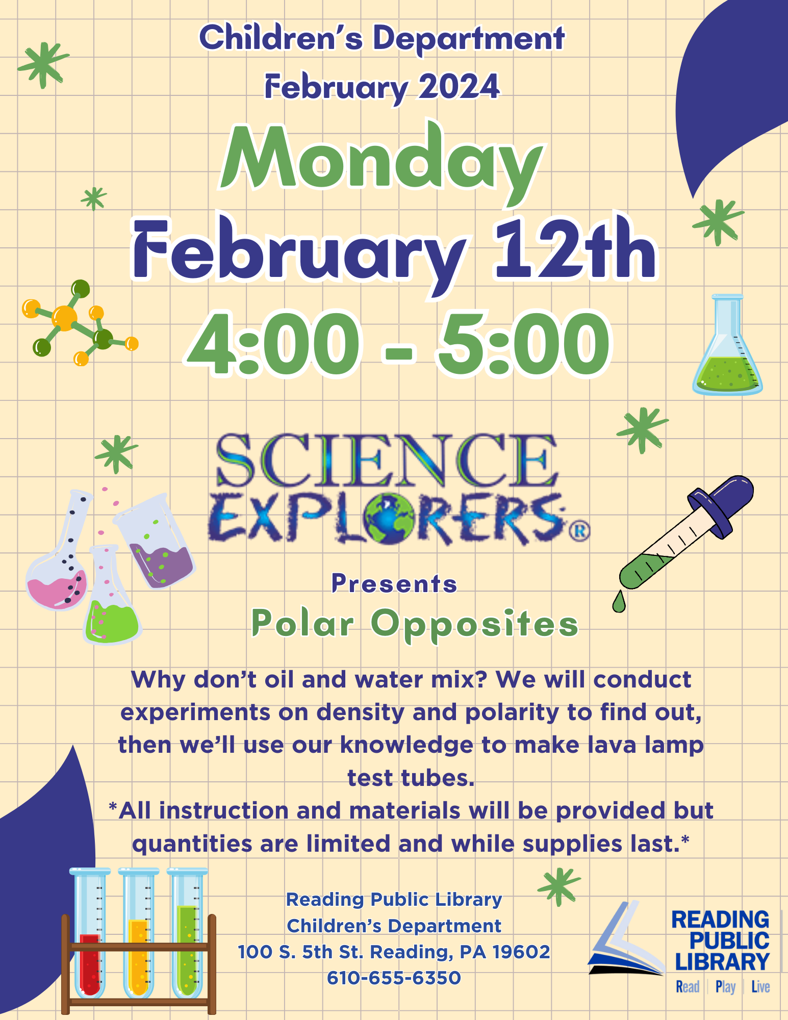 Science Explorers – Polar Opposites - Reading Public Library