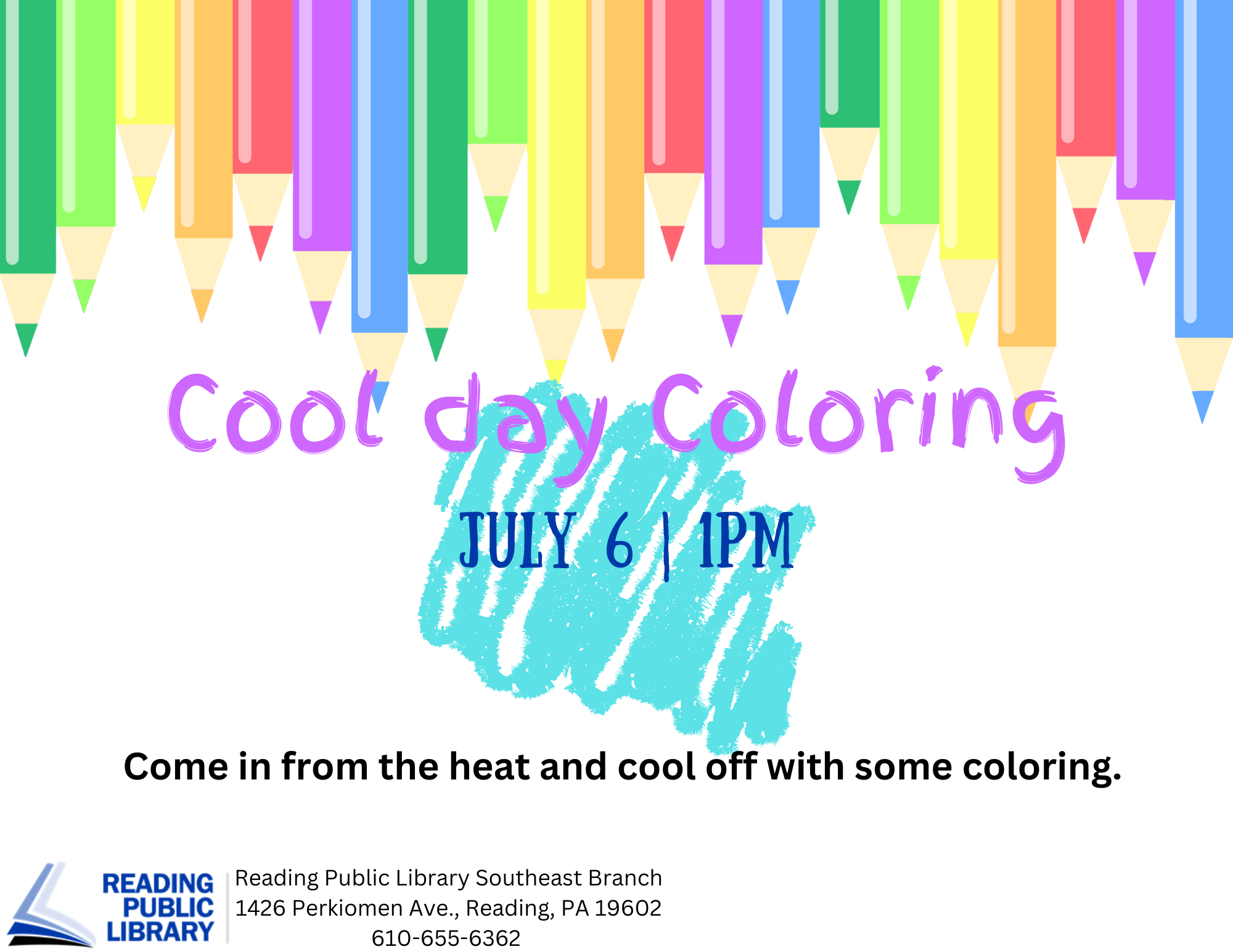 Cool Down Coloring - Reading Public Library