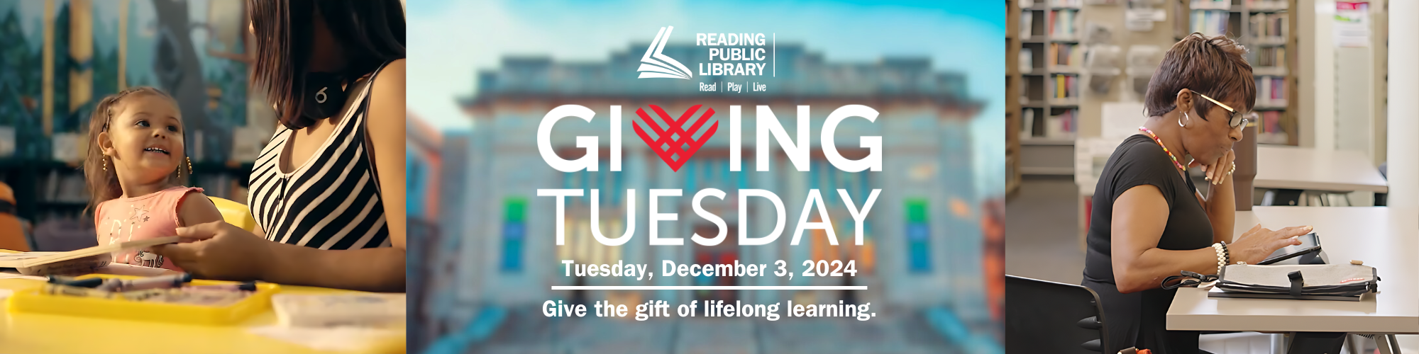 Giving Tuesday - Reading Public Library