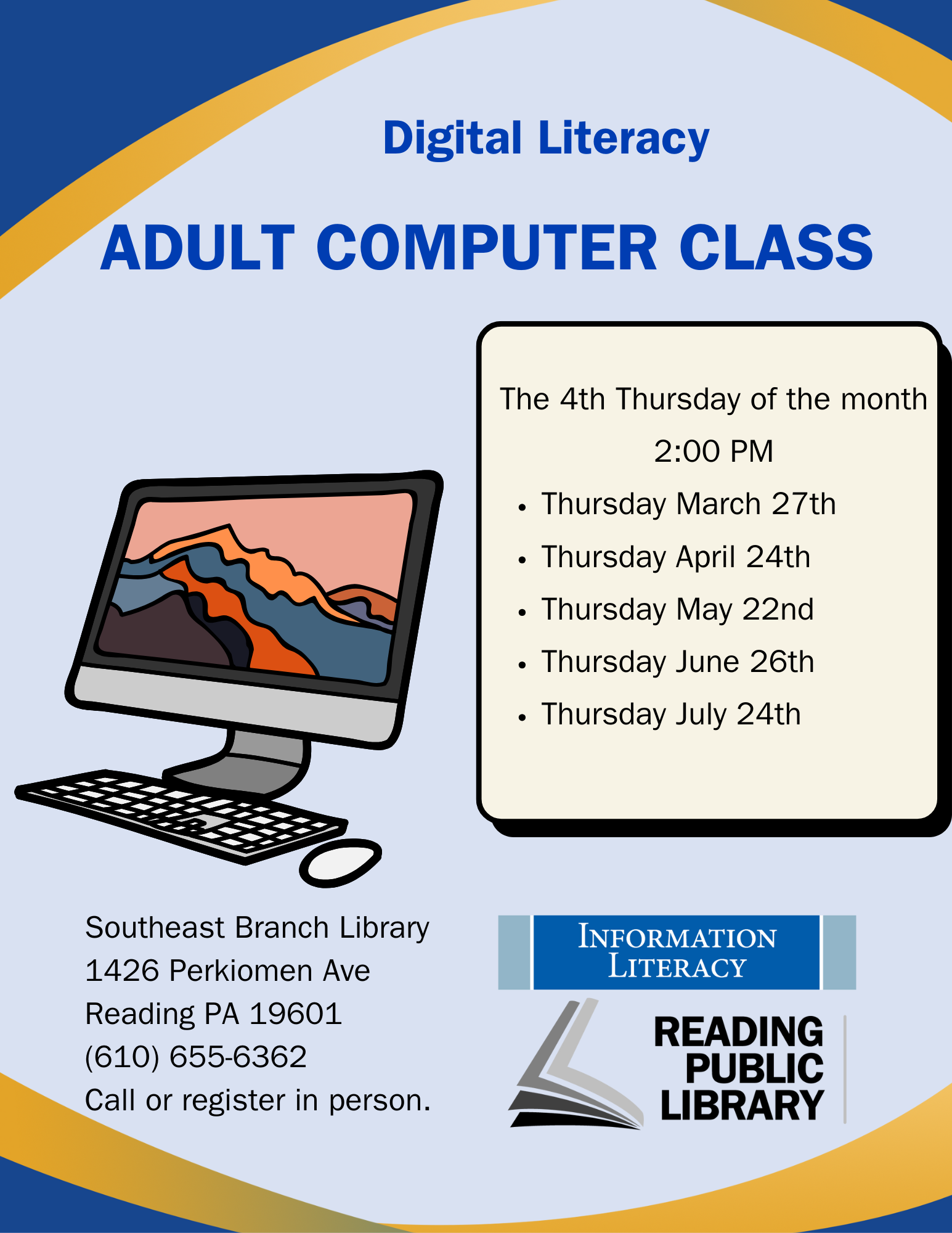 Digital Literacy Computer Basics - Reading Public Library