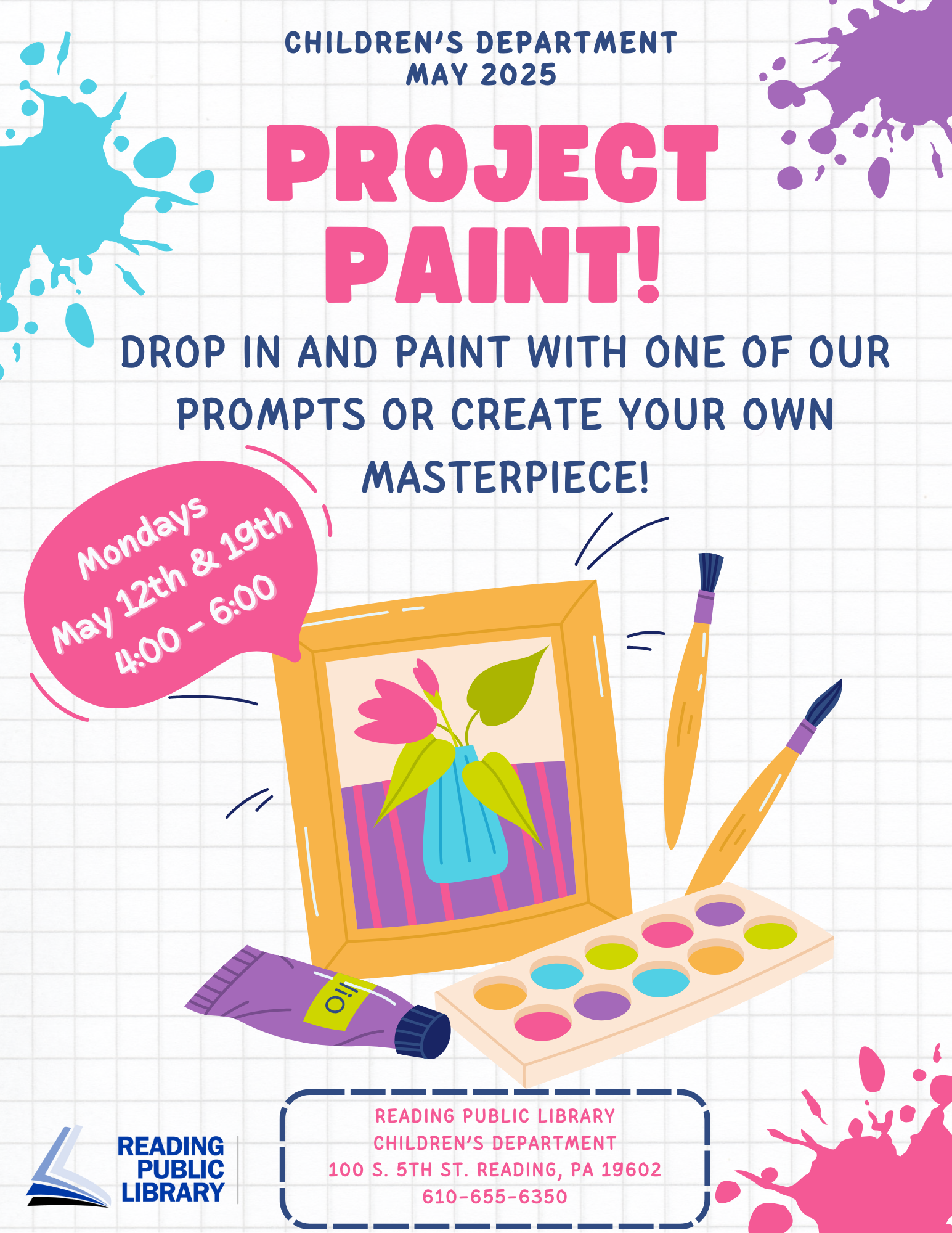 Project Paint! - Reading Public Library