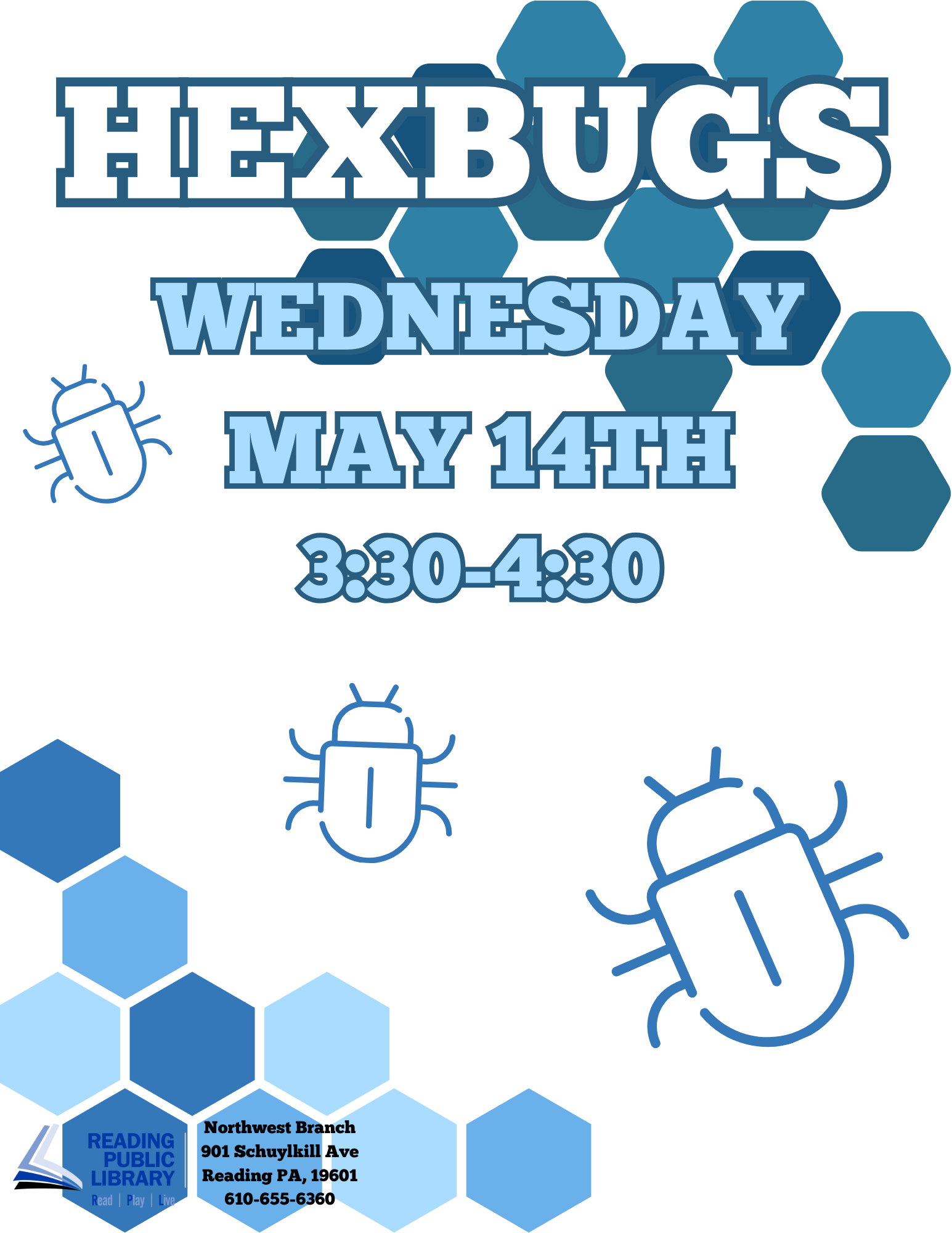 STEAM: Hexbugs - Reading Public Library
