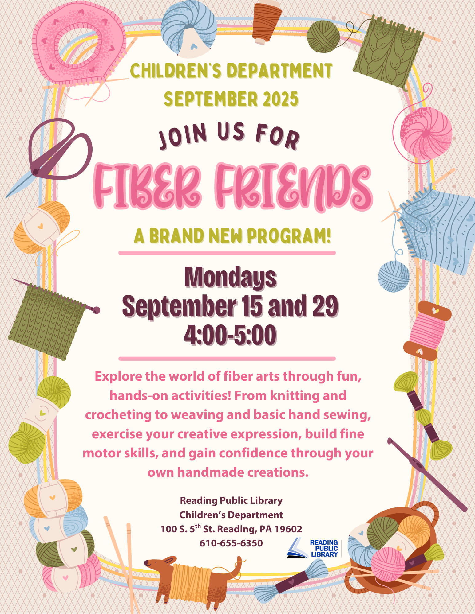 Fiber Friends - Reading Public Library