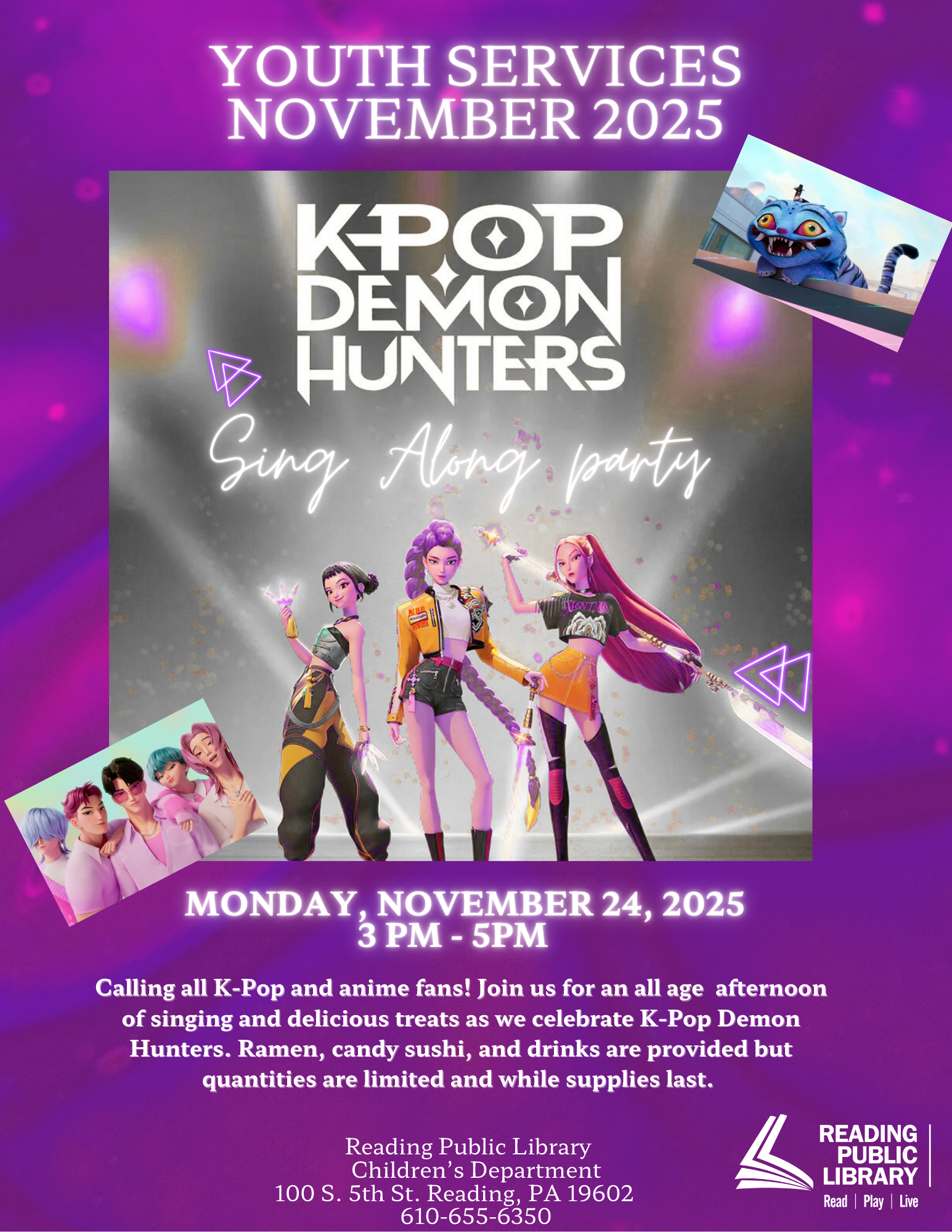 K Pop Sing Along Party - Reading Public Library