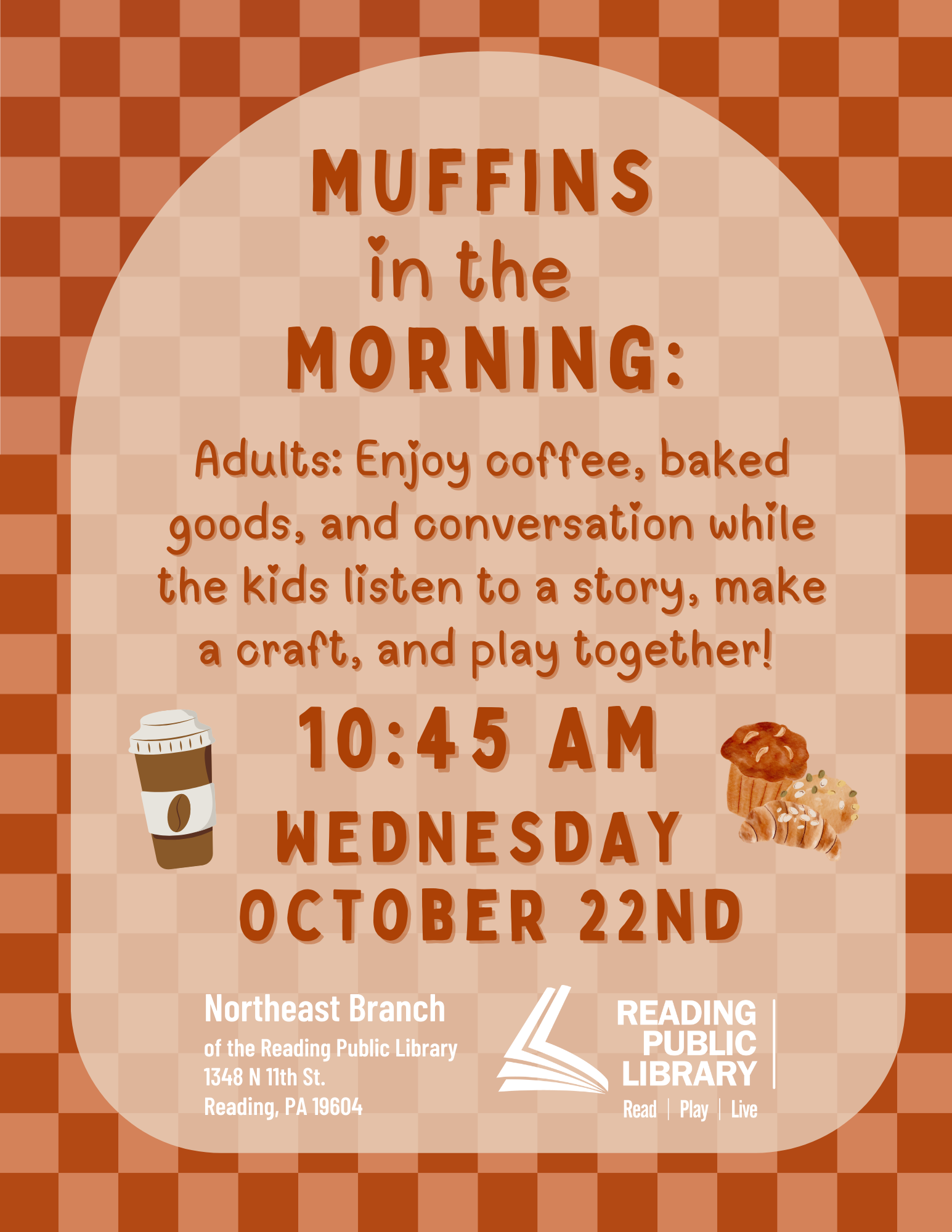Pre-K Storytime Muffins in the Morning! - Reading Public Library